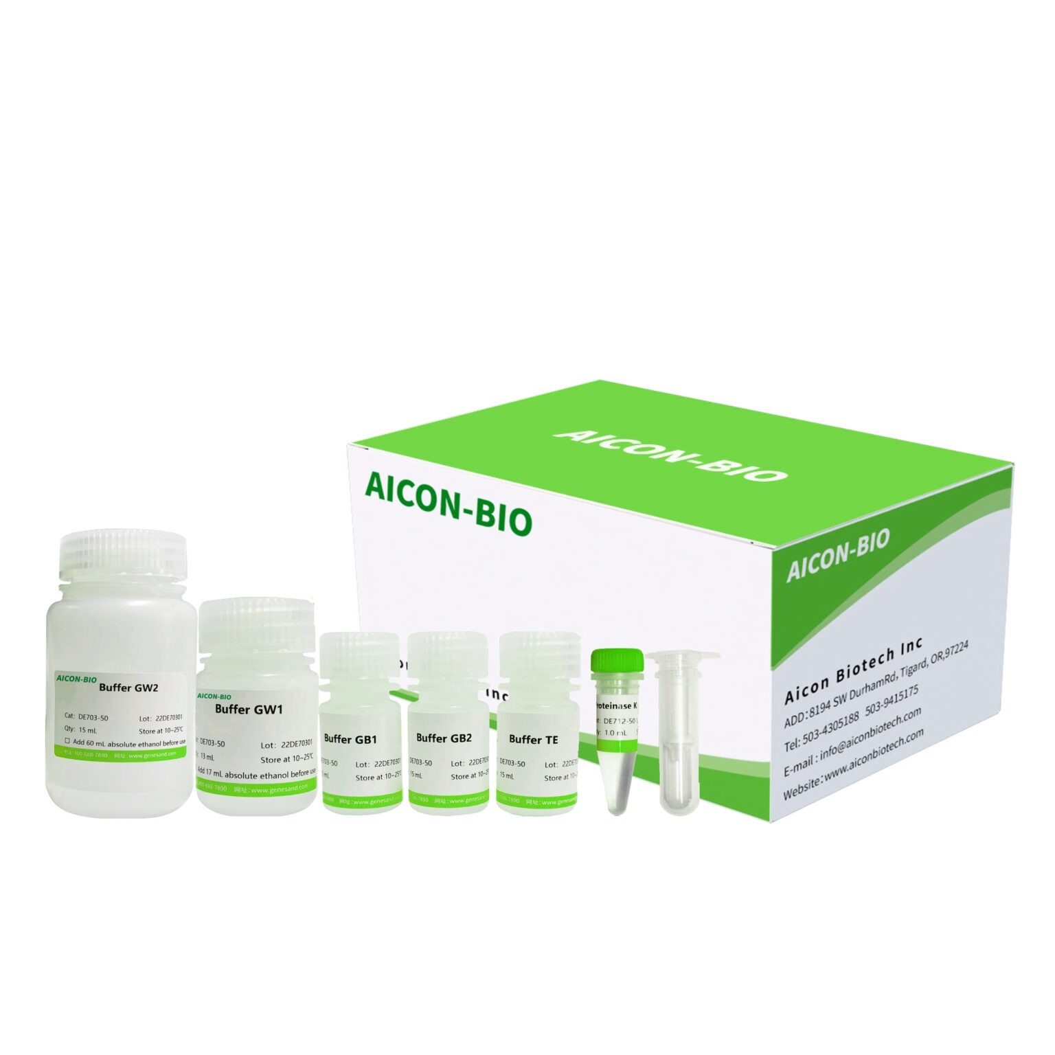 AICON-BIO™ Bacteria Genomic DNA Extraction Kit - AICON-BIO