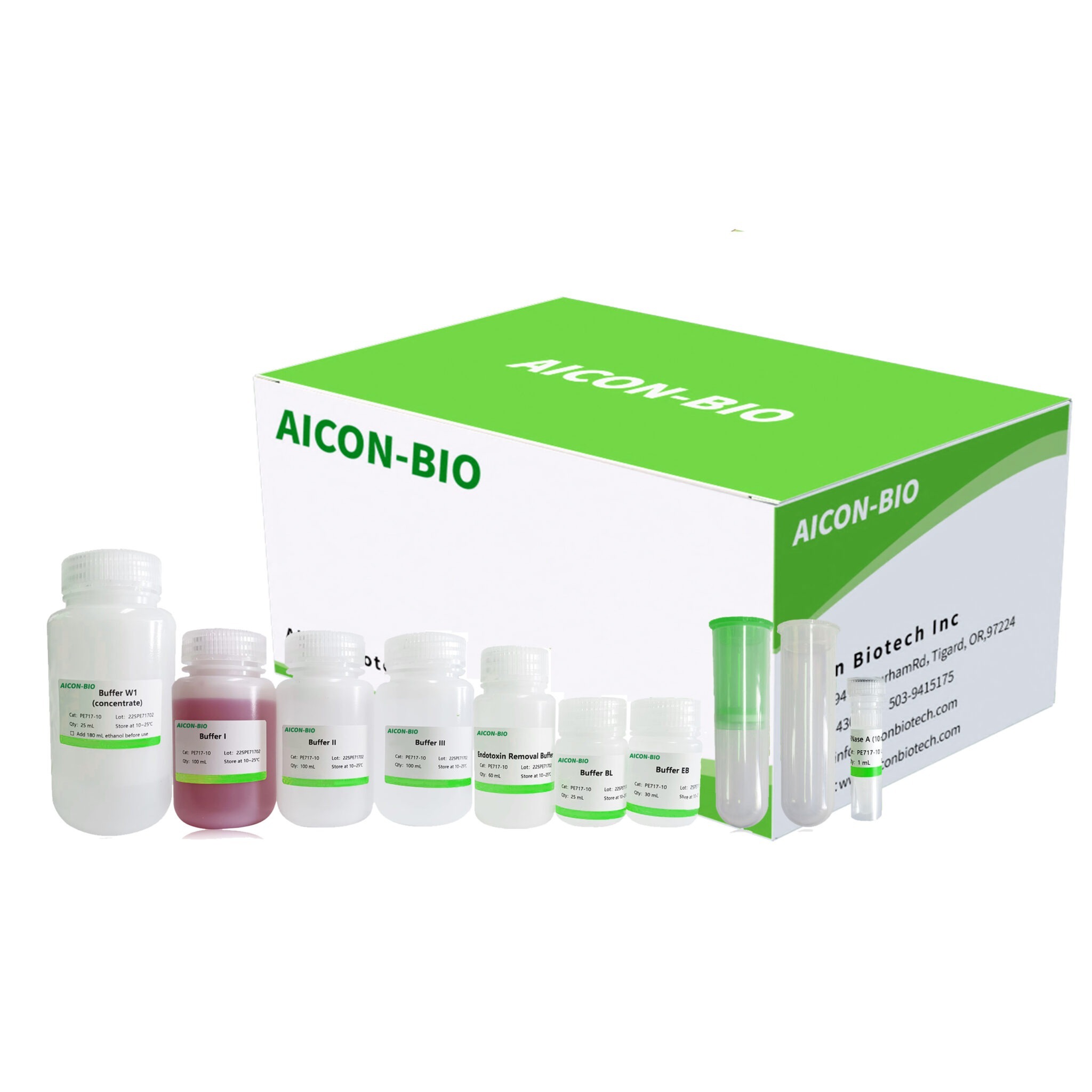 AICON-BIO™ Endotoxin-Free Plasmid Mass Extraction Kit - AICON-BIO